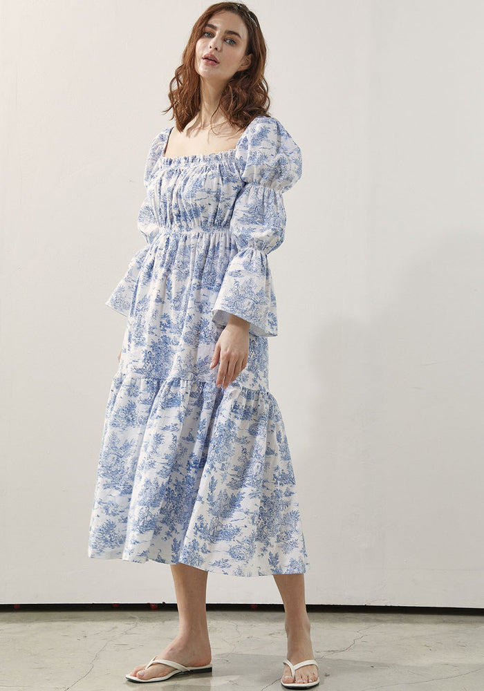 HEIN Dress – Smocked Linen Maternity Dress | Nothing Fits But