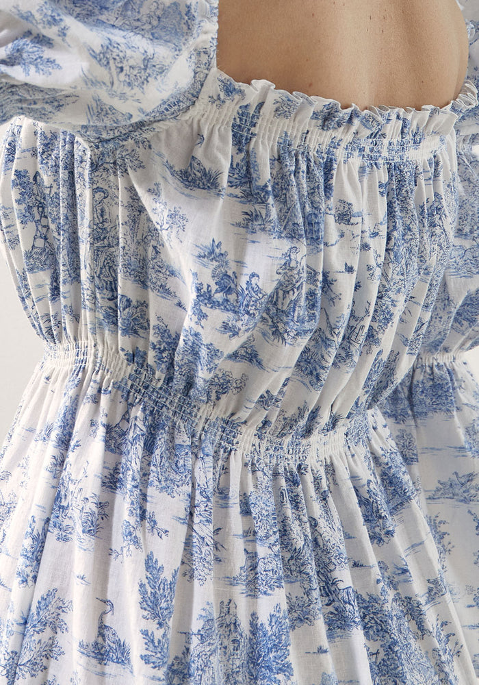 HEIN Dress – Smocked Linen Maternity Dress | Nothing Fits But